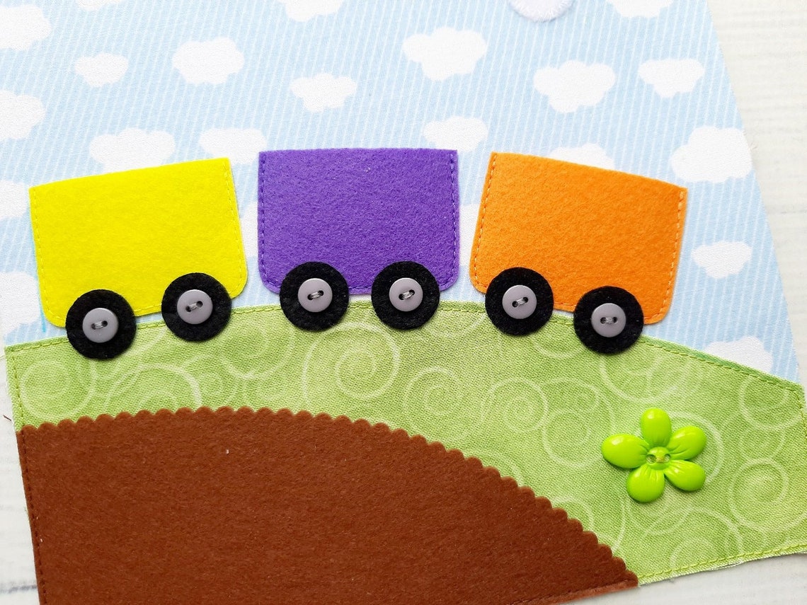 PDF Sewing Pattern & Tutorial Quiet Book Pattern Busy Book - Etsy