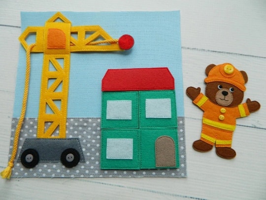 Quiet Book Pattern Pdf Quiet Book Pages Sensory Book - Etsy