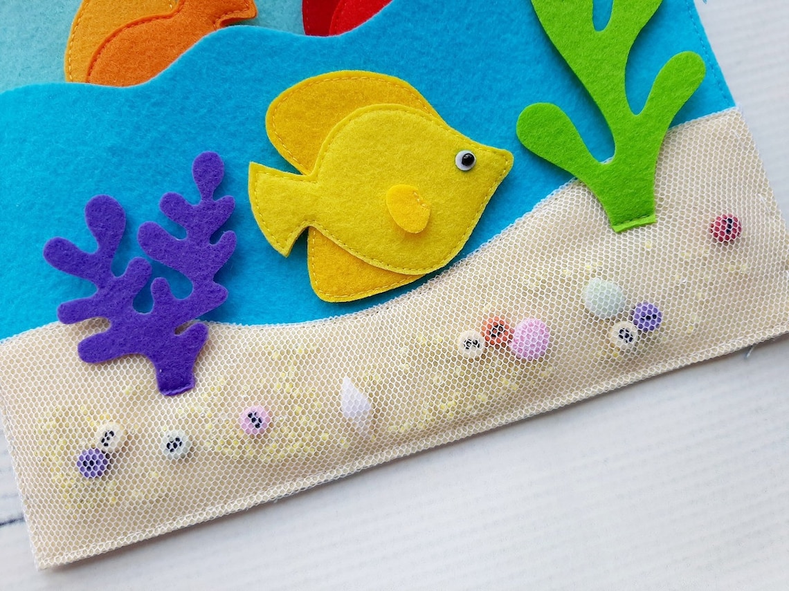 PDF Sewing Pattern & Tutorial Quiet Book DIY Busy Book - Etsy