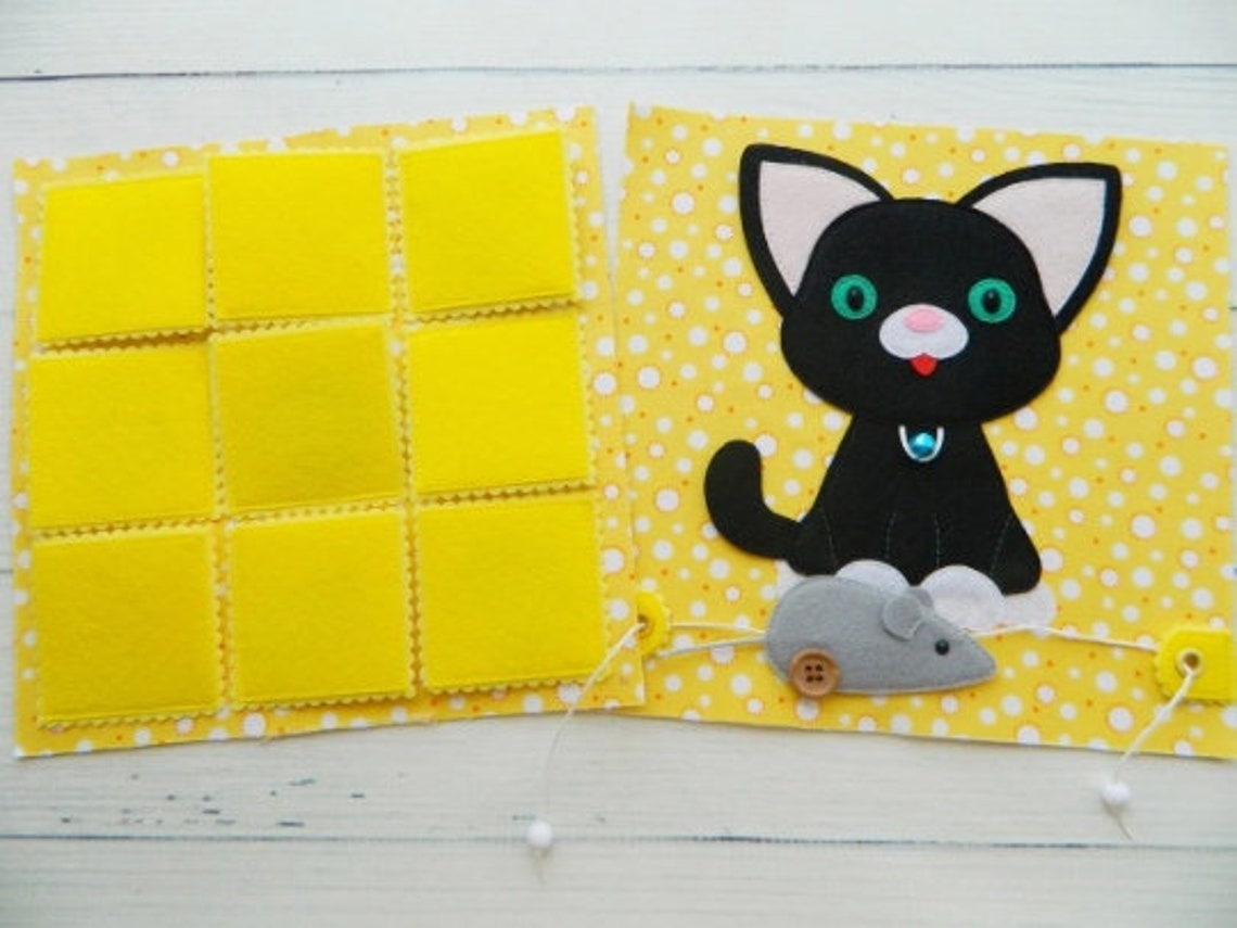 Quiet Book Pattern Pdf Quiet Book Pages Sensory Book - Etsy