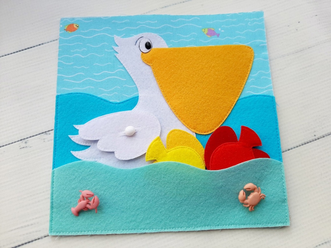 PDF Sewing Pattern & Tutorial Quiet Book DIY Busy Book - Etsy