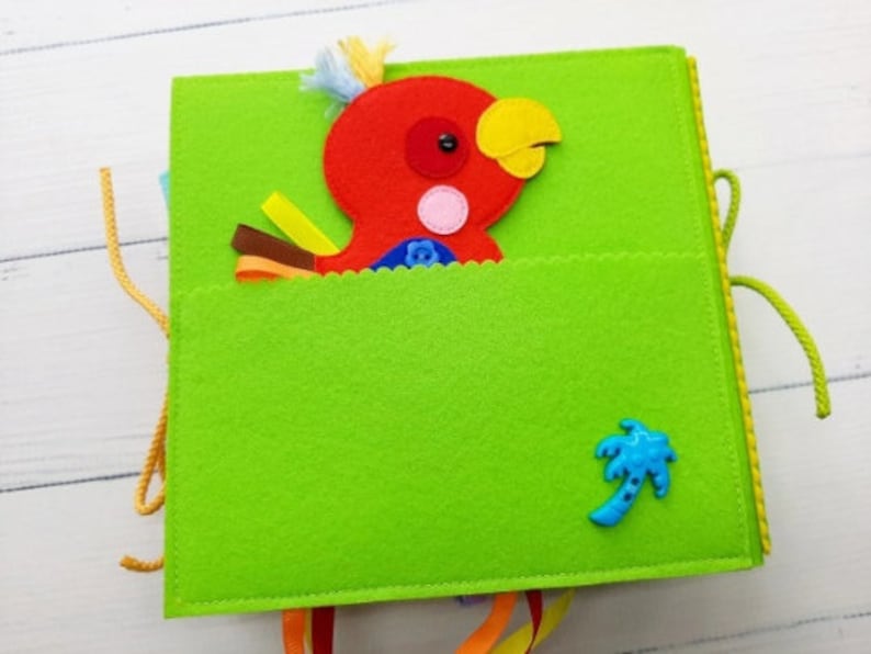 AFRICAN Quiet Book PDF Pattern Diy Quiet Book Pages Busy - Etsy