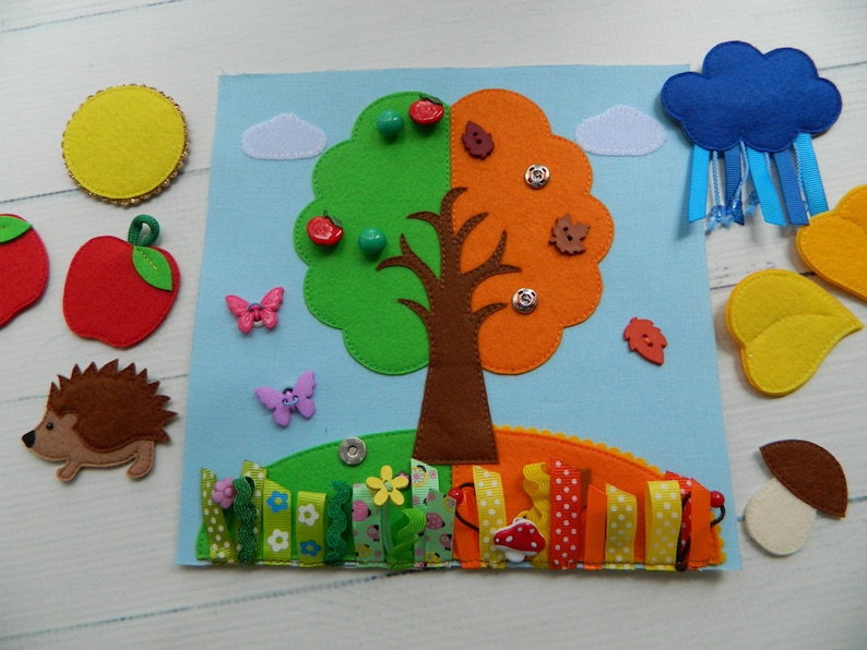 Quiet Book Pattern Pdf Quiet Book Pages Sensory Book - Etsy