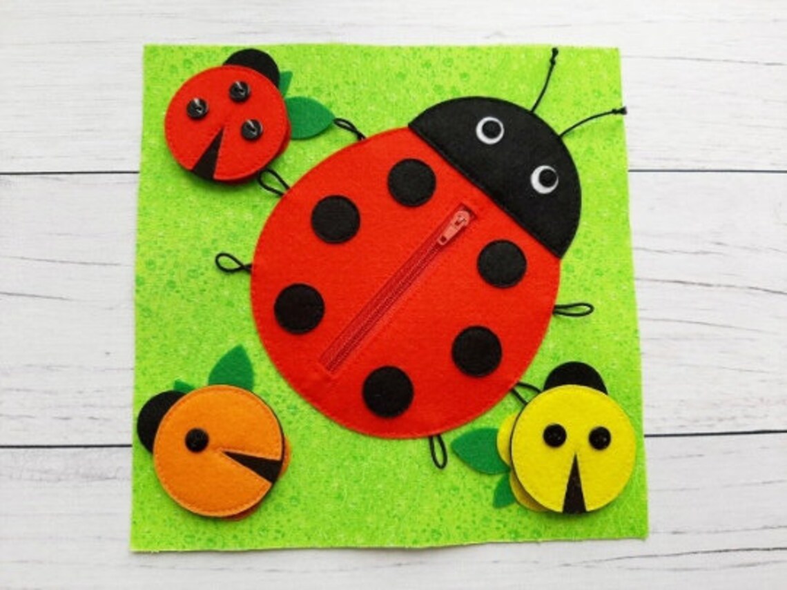 Quiet Book Pattern Pdf Quiet Book Pages Sensory Book - Etsy