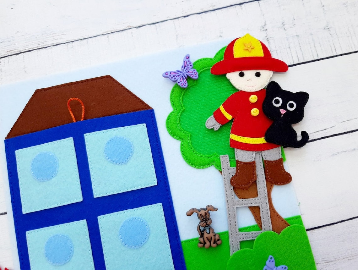 Quiet Book PDF Pattern Busy Book Pattern Diy Quiet Book - Etsy