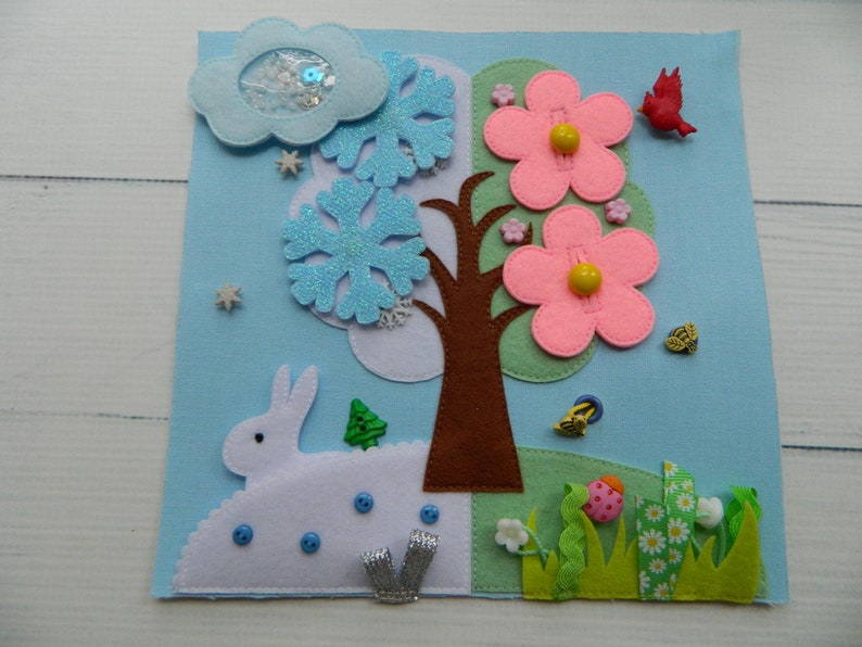 Quiet Book Pattern Pdf Quiet Book Pages Sensory Book - Etsy