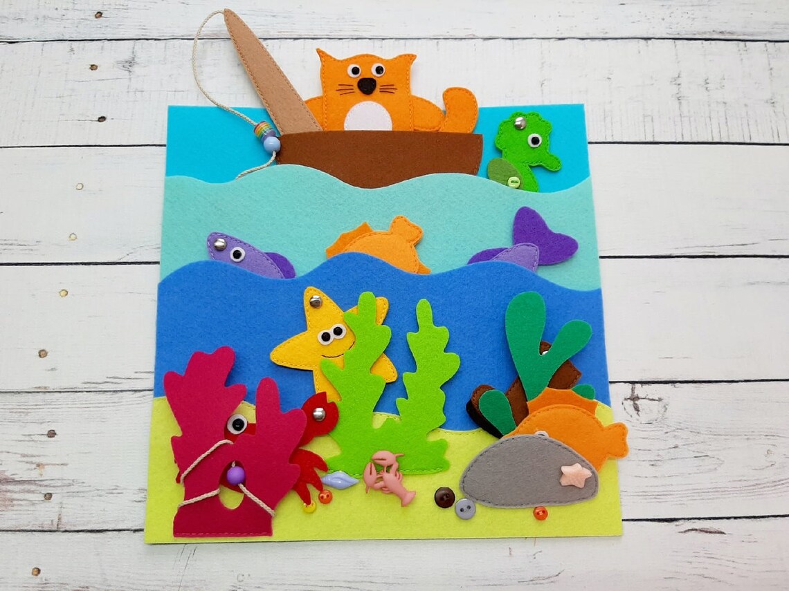 Quiet Book PDF Pattern Busy Book Pattern Diy Quiet Book - Etsy