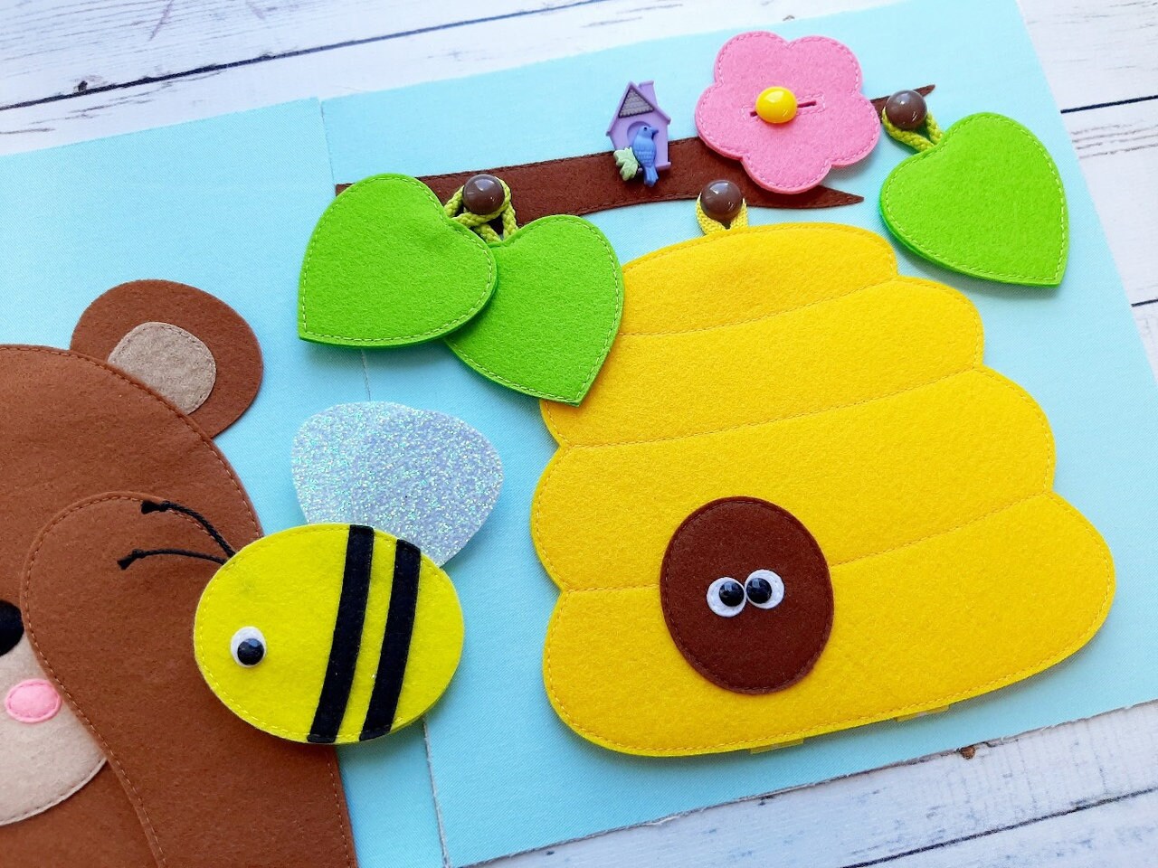 Quiet Book Pattern Pdf, Quiet Book Pages, Sensory Book Template, Felt ...