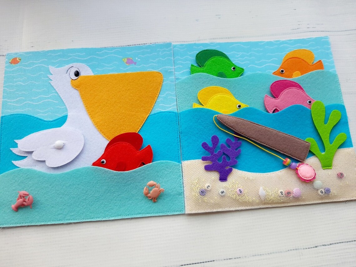 PDF Sewing Pattern & Tutorial Quiet Book DIY Busy Book - Etsy