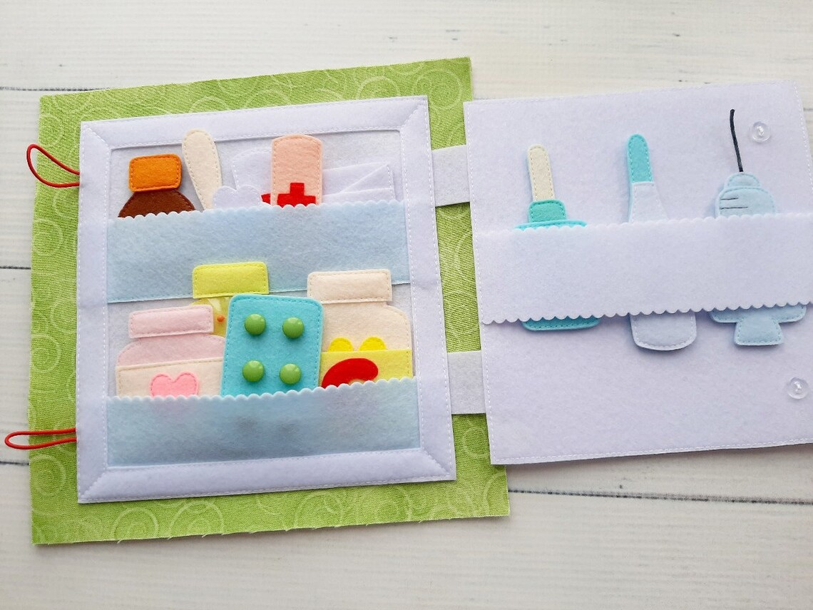 Quiet Book Pattern Busy Book Pattern Sensory Toys PDF - Etsy