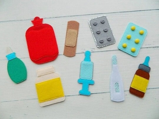 Quiet BOOK PDF Pattern Toy DOCTOR Transport Quiet Book - Etsy