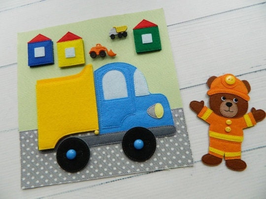 Quiet Book Pattern Pdf Quiet Book Pages Sensory Book - Etsy