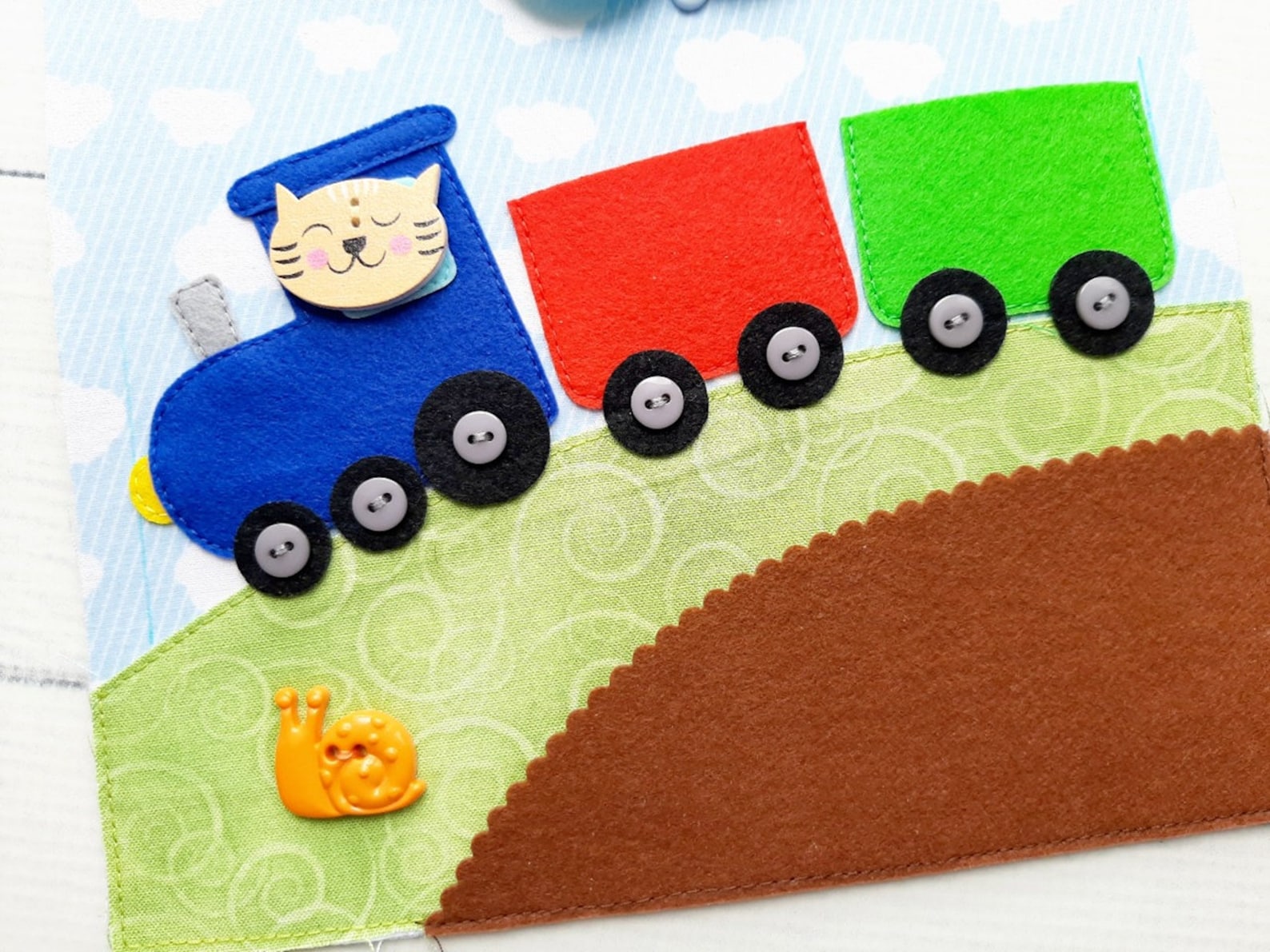 PDF Sewing Pattern & Tutorial Quiet Book Pattern Busy Book - Etsy