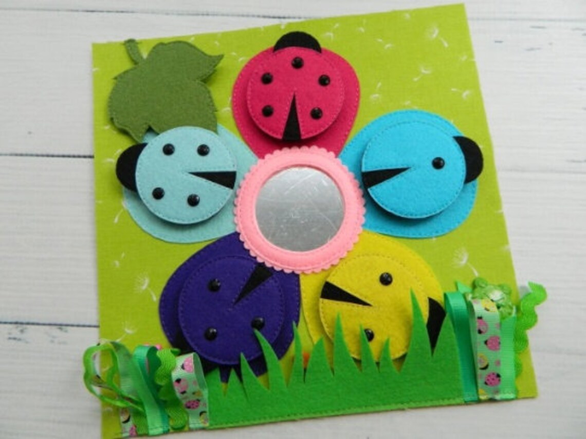 Quiet Book Pattern Pdf, Quiet Book Pages, Sensory Book Template - Etsy