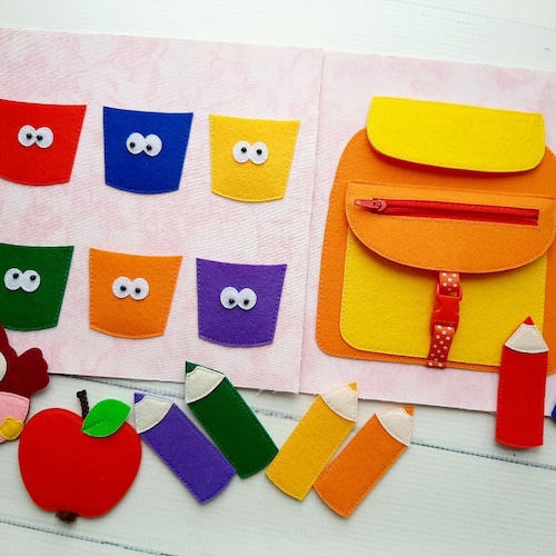 Quiet Book Pattern Pdf Quiet Book Pages Sensory Book - Etsy