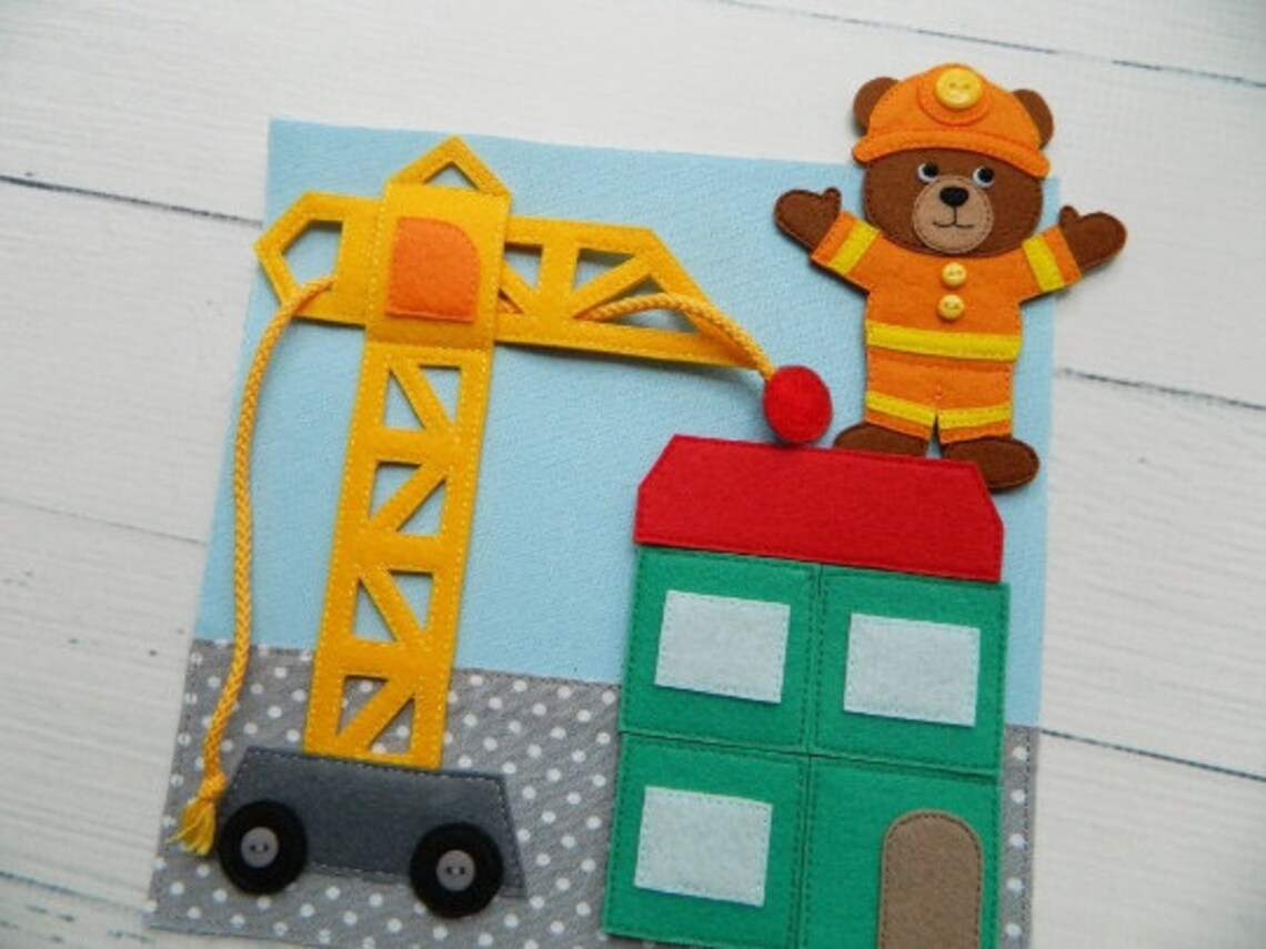 Quiet Book Pattern Pdf Quiet Book Pages Sensory Book - Etsy