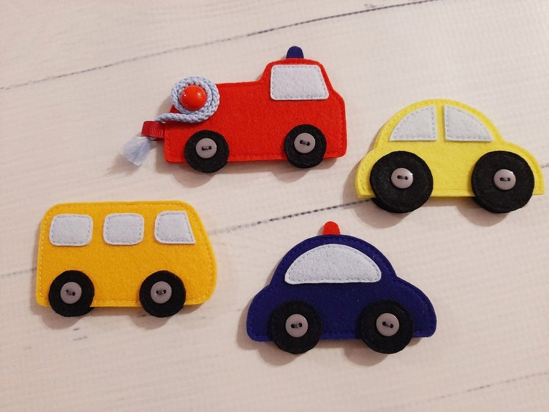 Felt Road Quiet Book Pattern Pdf ,soft Sensory Book Template, Felt Book ...