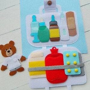 Quiet BOOK PDF Pattern, Toy DOCTOR, Transport Quiet Book - Etsy