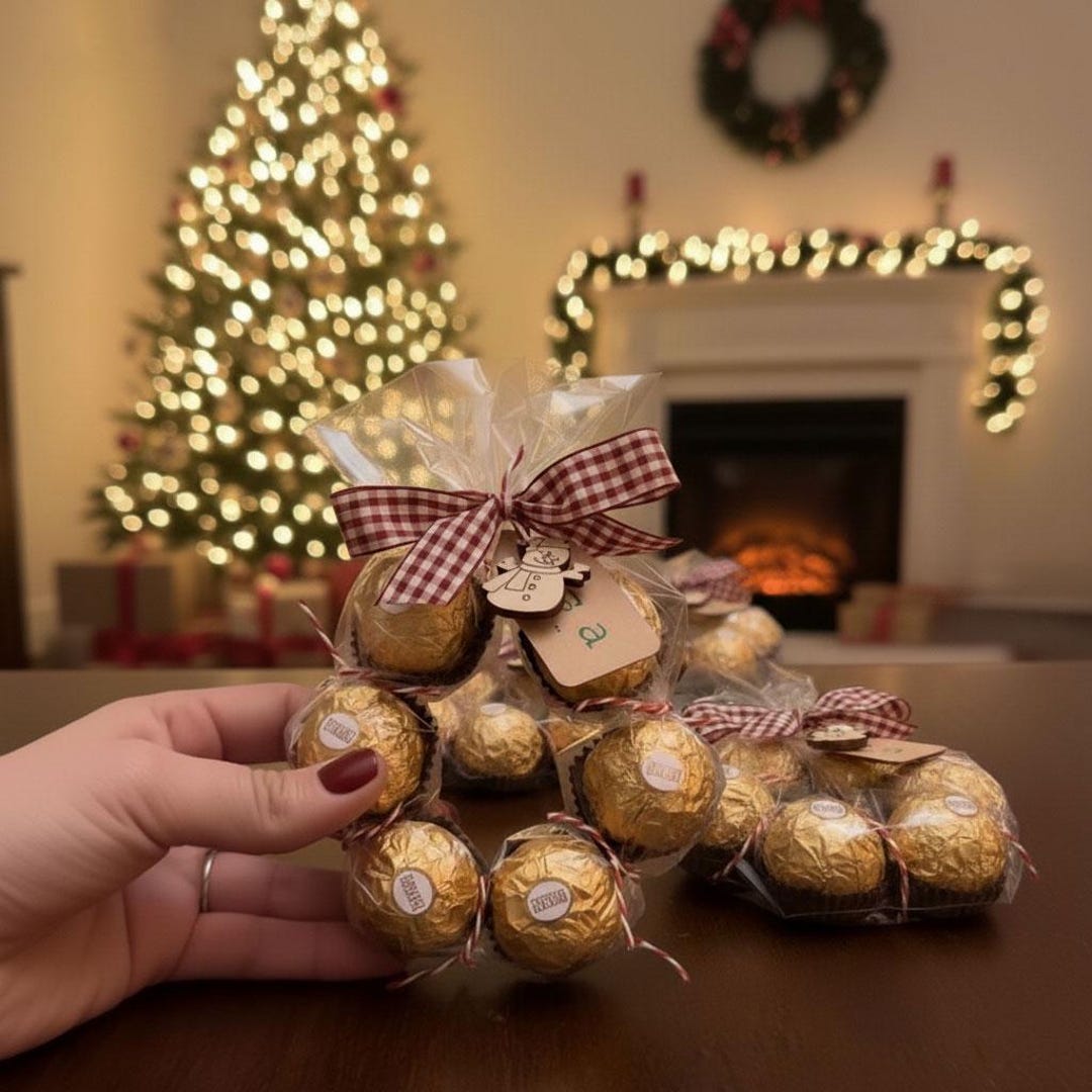 Ferrero Rocher Chocolate Christmas Wreath,the Perfect Choice a ...