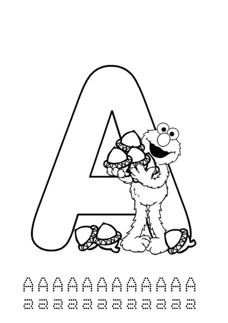 29 Pages of Upper and Lowercase Letters With a Practice Page - Etsy