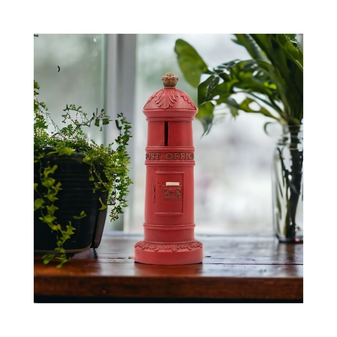 Vintage Style Red London Letter Box / Money Box Gift / Coin Saver ...