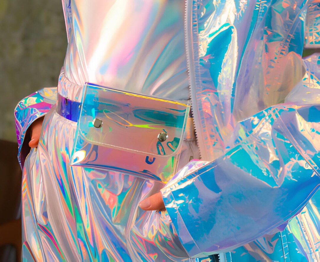 Metaverse Holographic Mini Bag Belt - Etsy