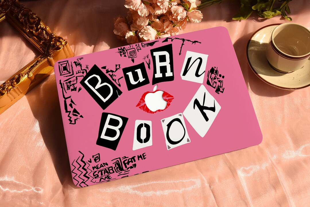 Burn Book Hard Protective Personalize MacBook Case for 2022 M2 13.6 ...