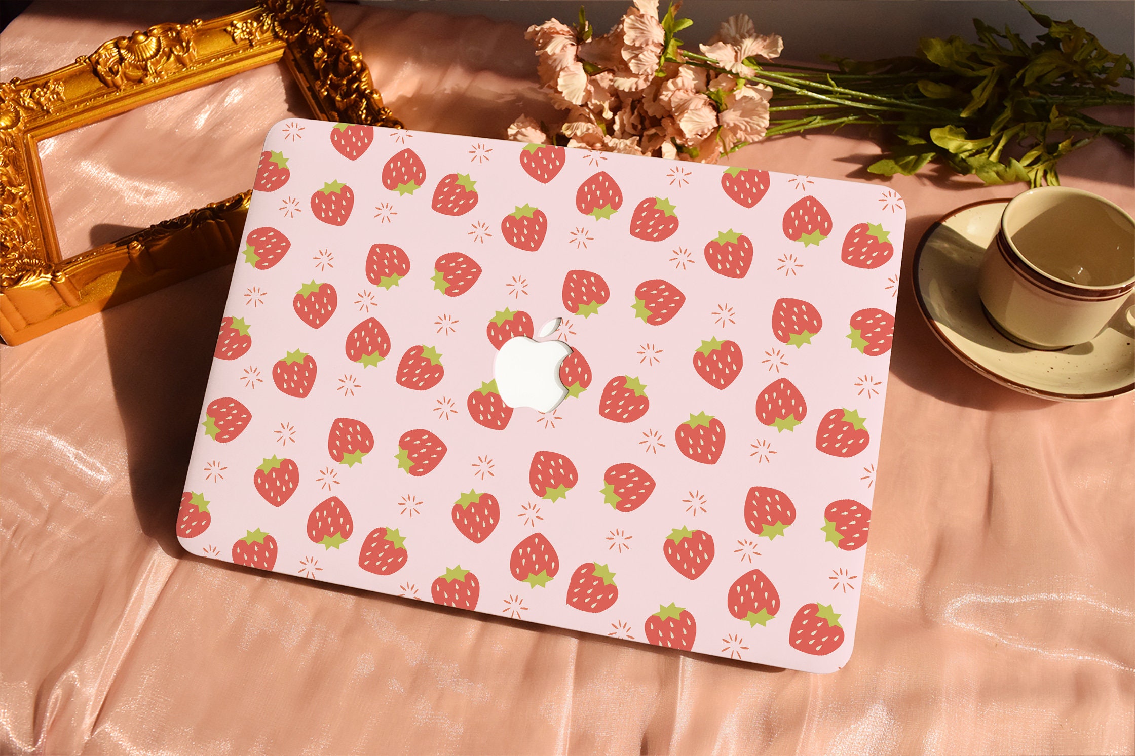Strawberry Collage Wallpaper Hard Protective Personalize - Etsy