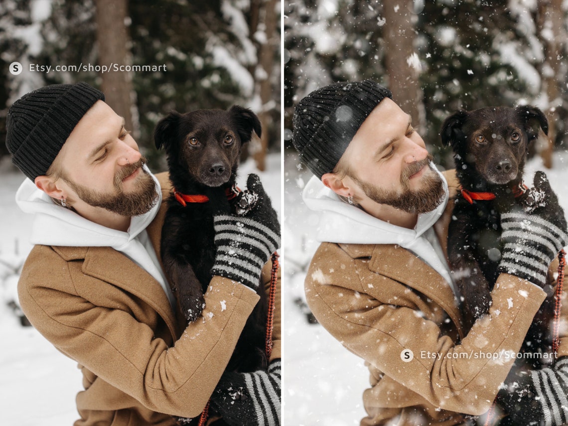 100+ Realistic Snow Overlays | Falling Snow Overlays | Premium ...