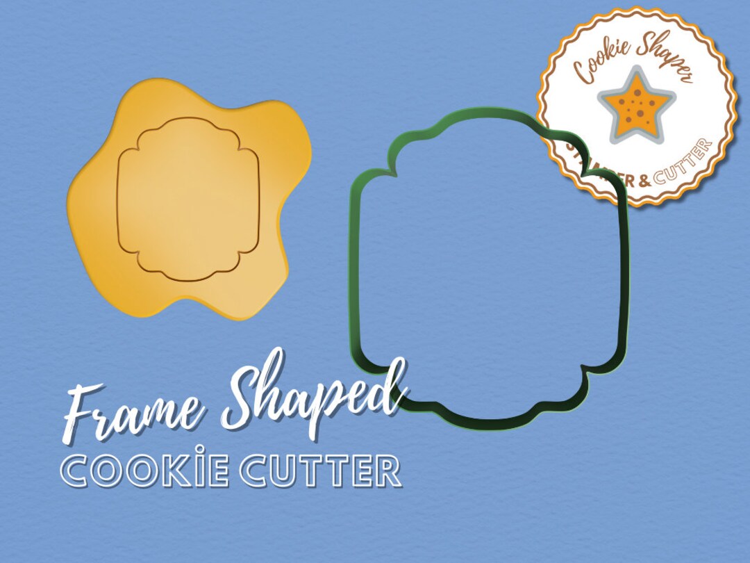 4 in 1 Frame Shape Cookie Cutter Set I STL Files Digital Download - Etsy