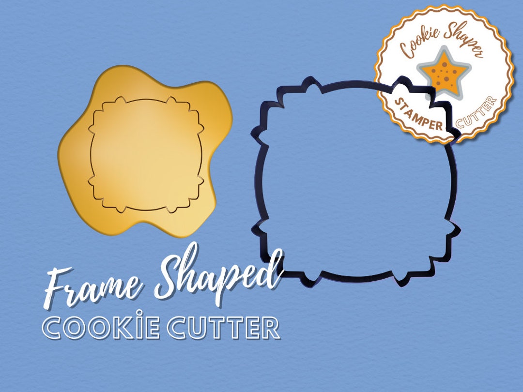 4 in 1 Frame Shape Cookie Cutter Set I STL Files Digital Download - Etsy