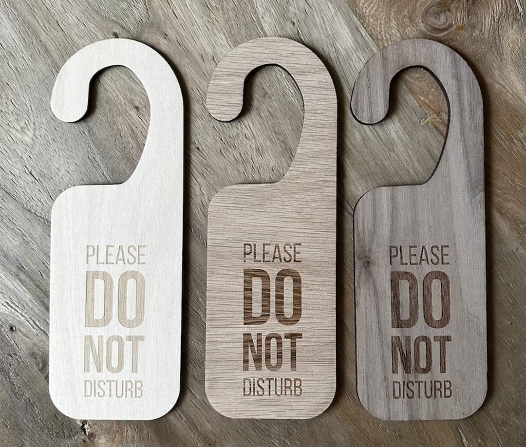 Do Not Disturb Hotel Door Sign-keep Out-private-privacy Requested-not ...