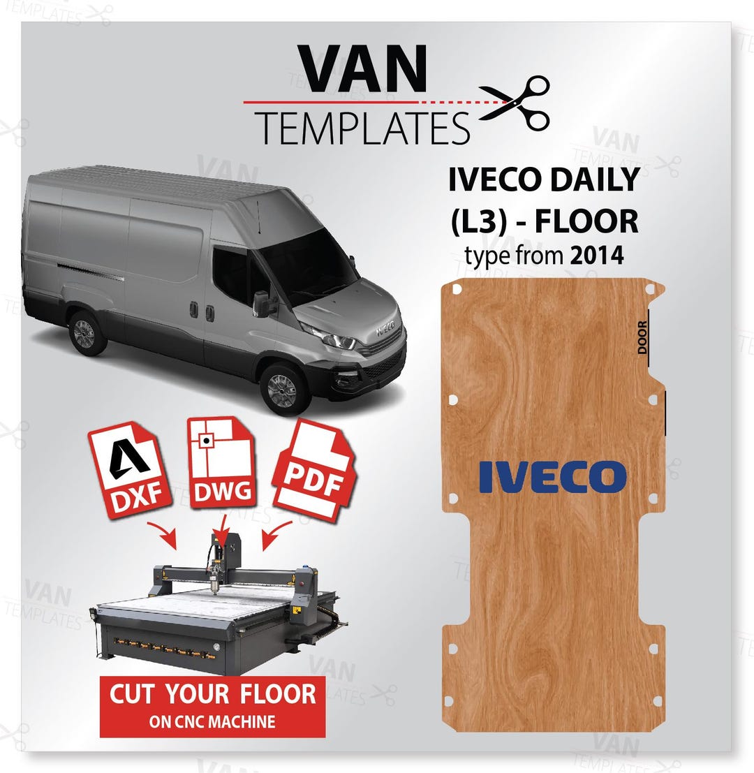 DAILY DXF FLOOR Template-l3 / Lwb - Year of Manufacture 2014- Ply ...