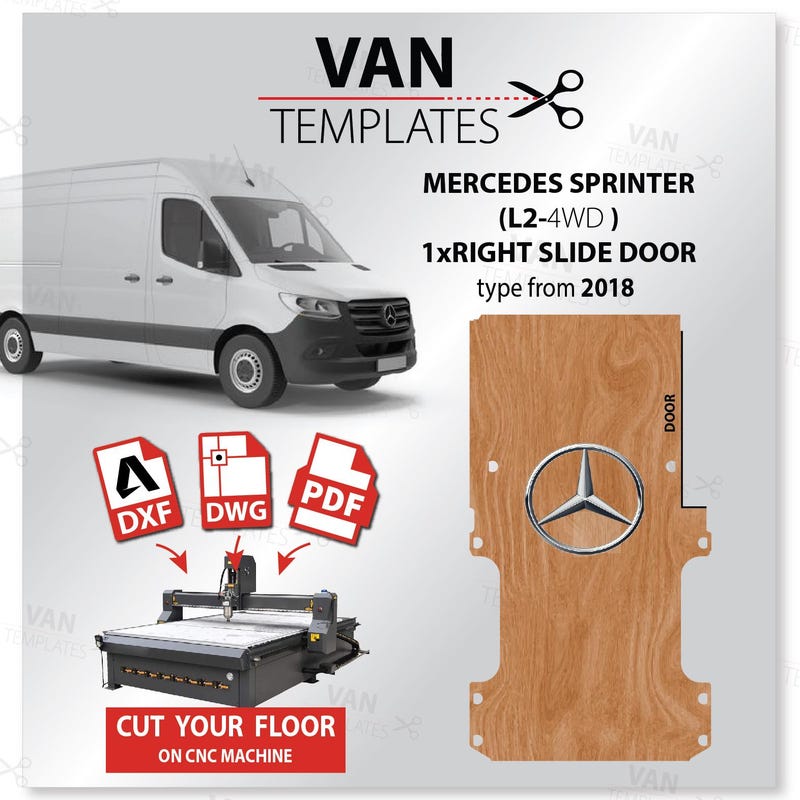 Cnc Sprinter Van File - Etsy