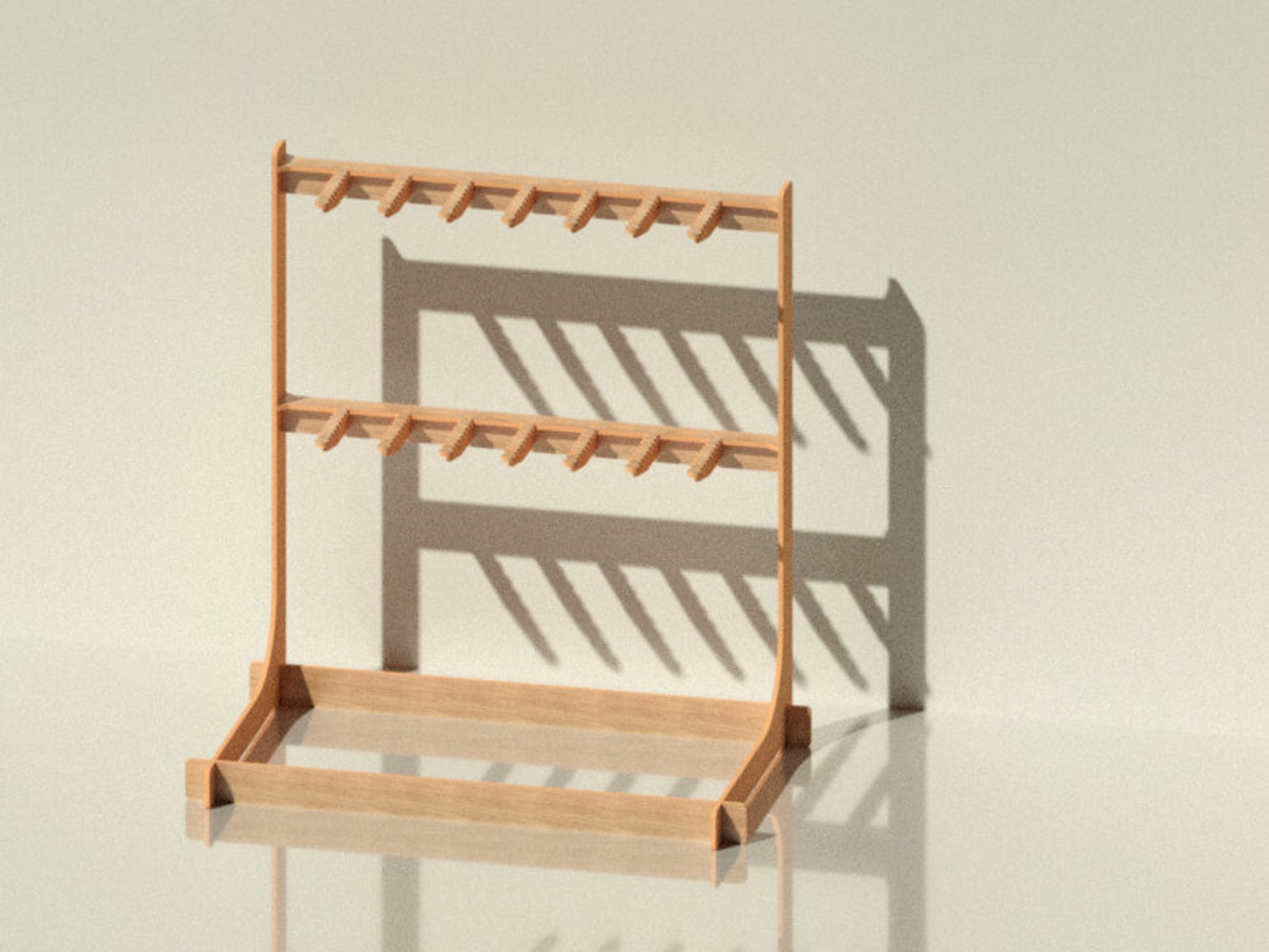 Keychain Stand Digital File | Display Download | Laser Cut Digital File ...