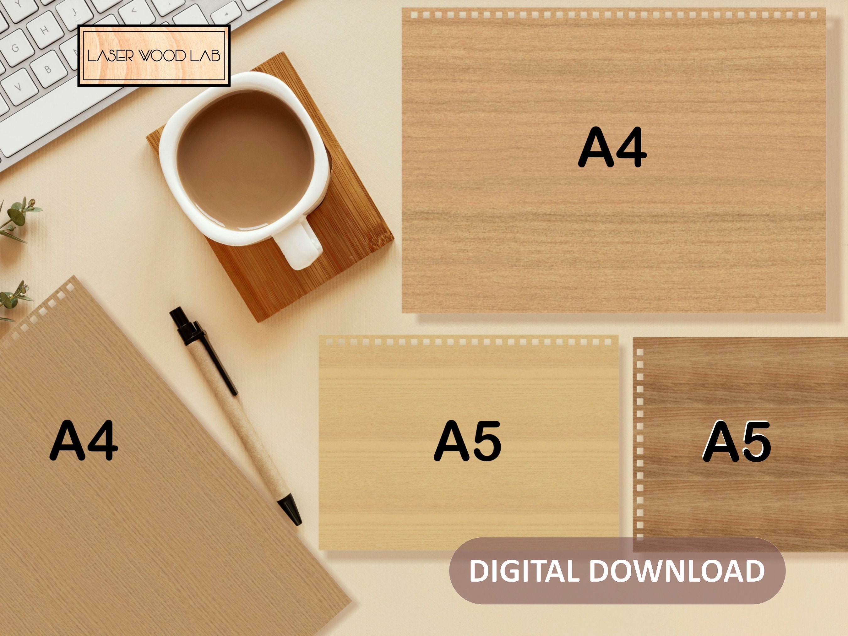 Wire Ring Binding Template Puncher - Digital File | 12 Variations ...