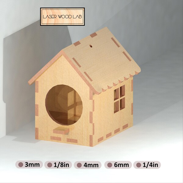 Bird House Laser File - Etsy UK