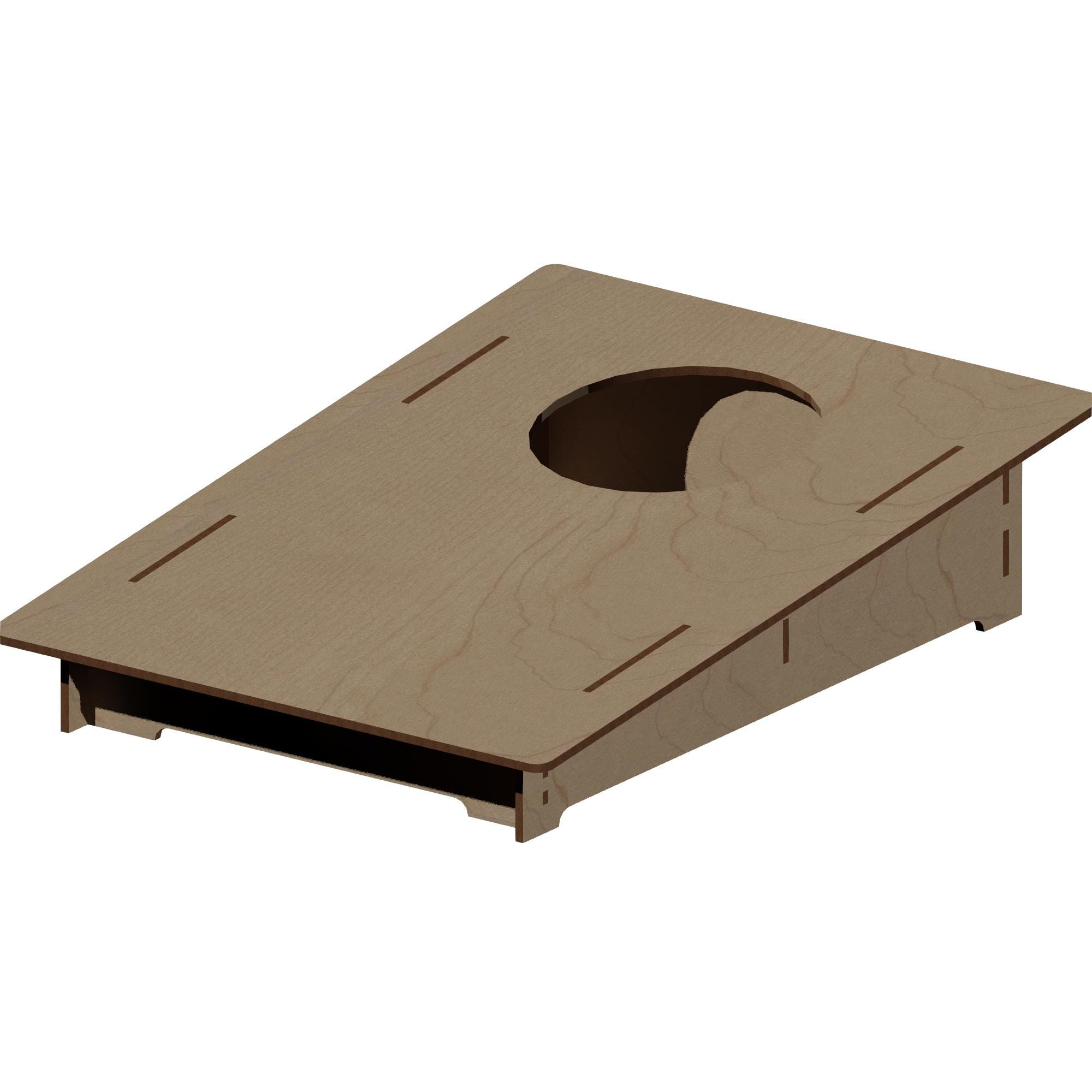 Mini Cornhole Game Laser Cut File | A4, 3mm Material (digital Download ...