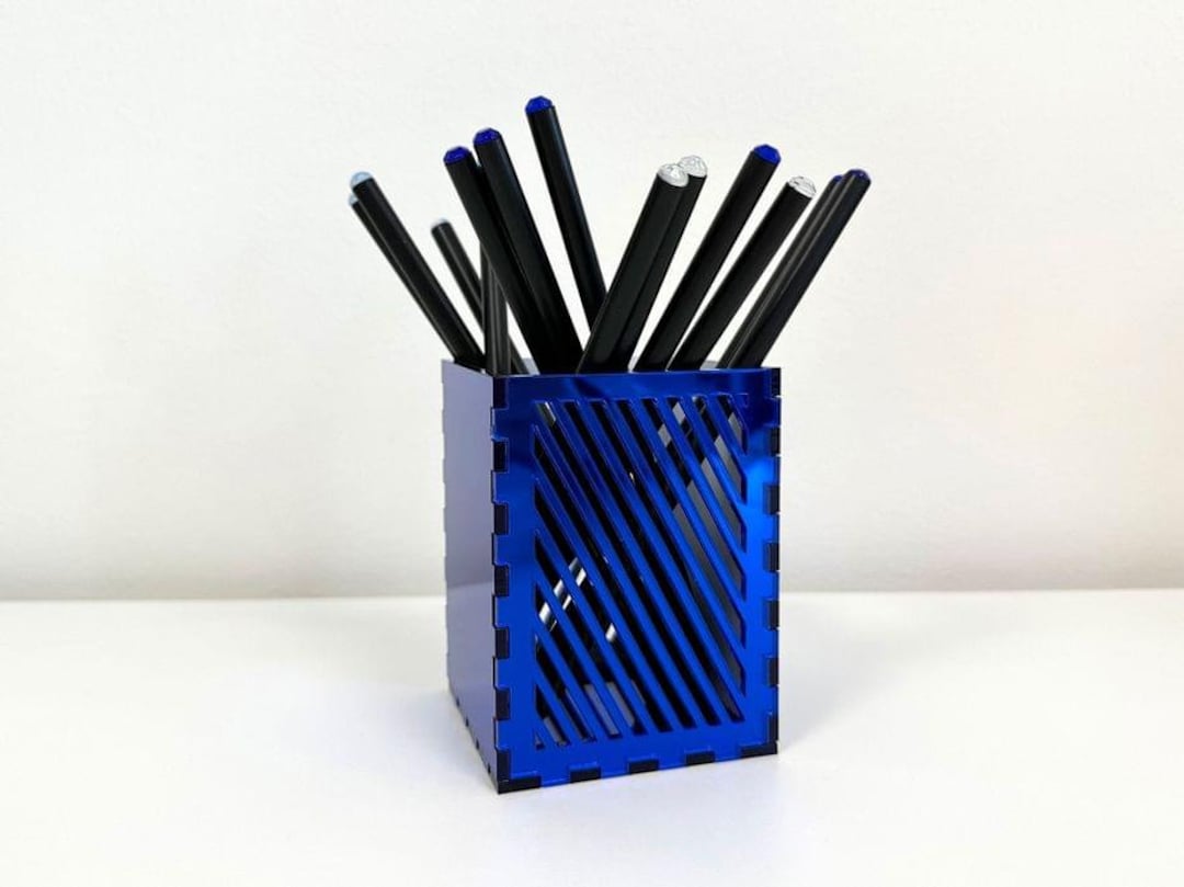 Pen Holder - Digital File Only - CDR SVG AI Pdf Dxf - Etsy