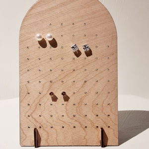 Earring Display Stand Digital File | SVG, AI, EPS, Dxf | Laser Cut File ...