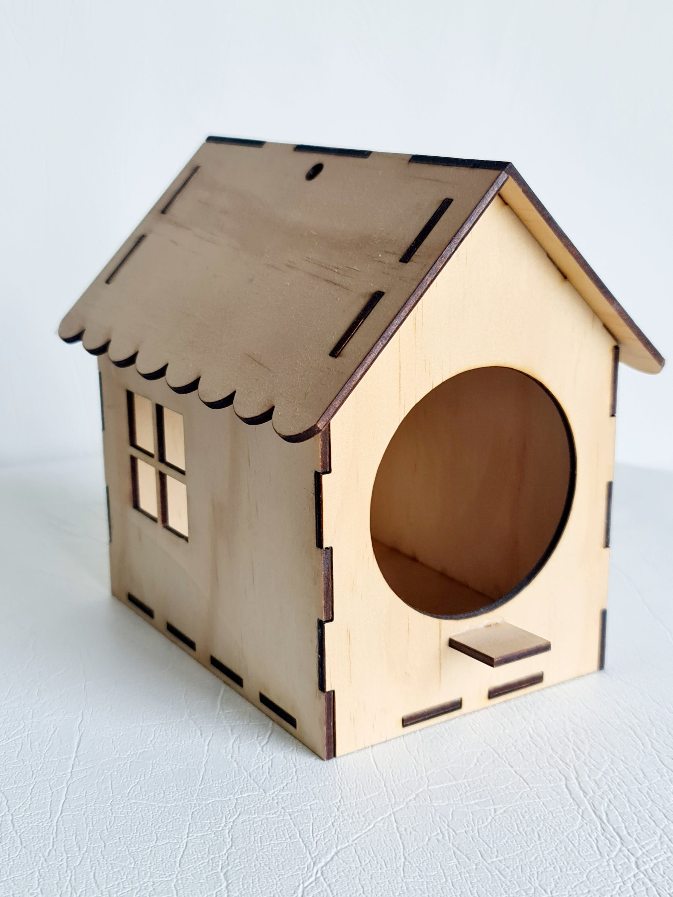 Bird House Digital File | SVG, AI, EPS, Dxf Cdr Pdf | Laser Cut File ...