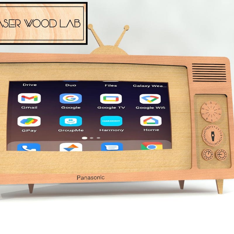 Retro Tv Phone Stand - Etsy