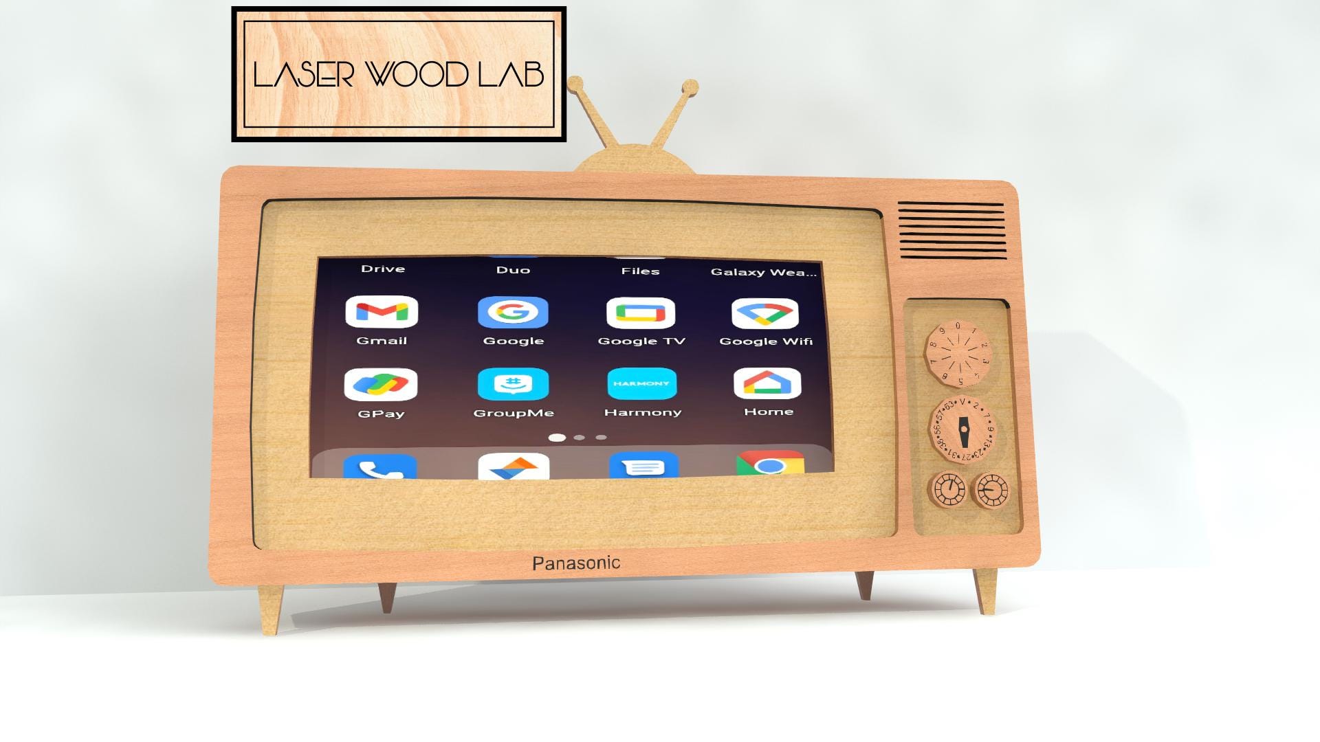 TV Stand for Mobile Phone | Digital File | Glowforge File| Vector File ...