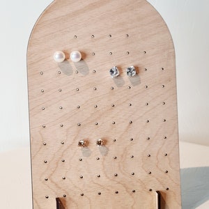 Earring Display Stand Digital File | SVG, AI, EPS, Dxf | Laser Cut File ...