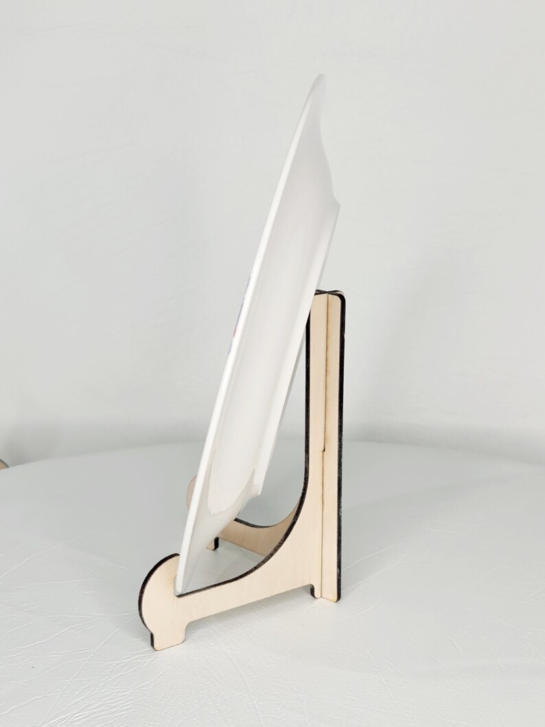 Plate Holder | Book Stand | Digital File| SVG, AI, EPS, Dxf | Laser Cut ...