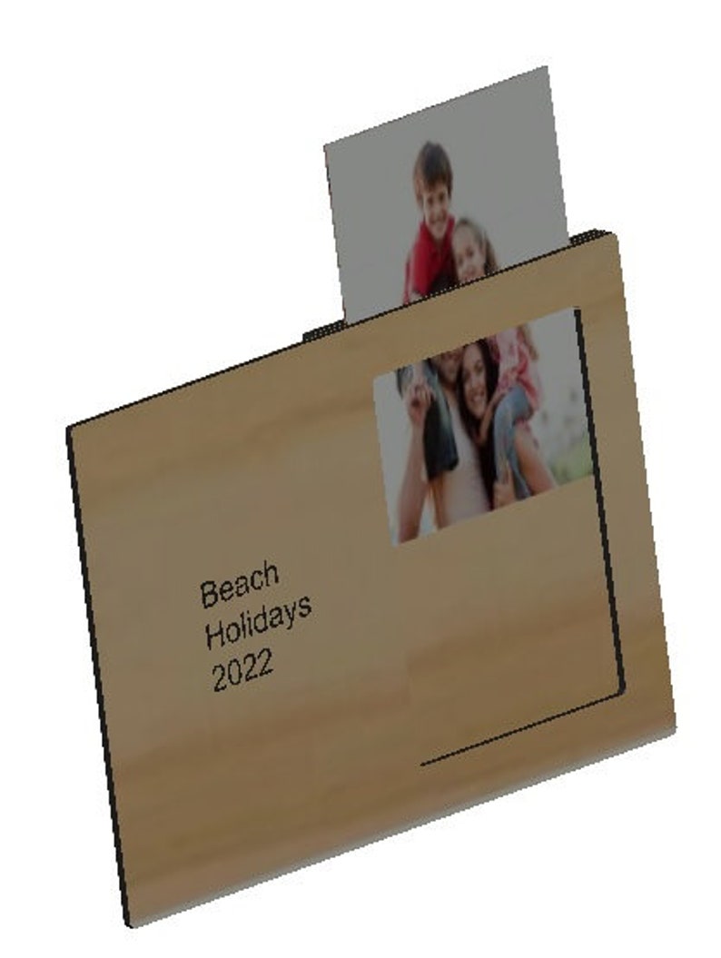 Laser Cut Picture Frame | Svg Glowforge | Eps Ai Dxf CDR - Etsy