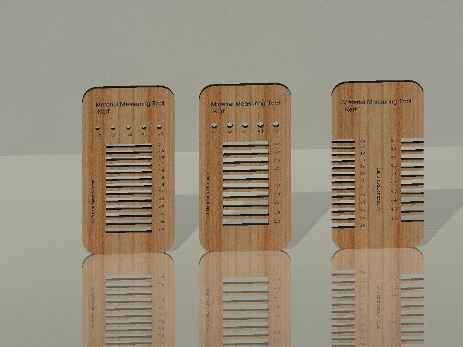 Kerf Tool Metric | Digital File | Kerf Finder | Laser Kerf Tools ...