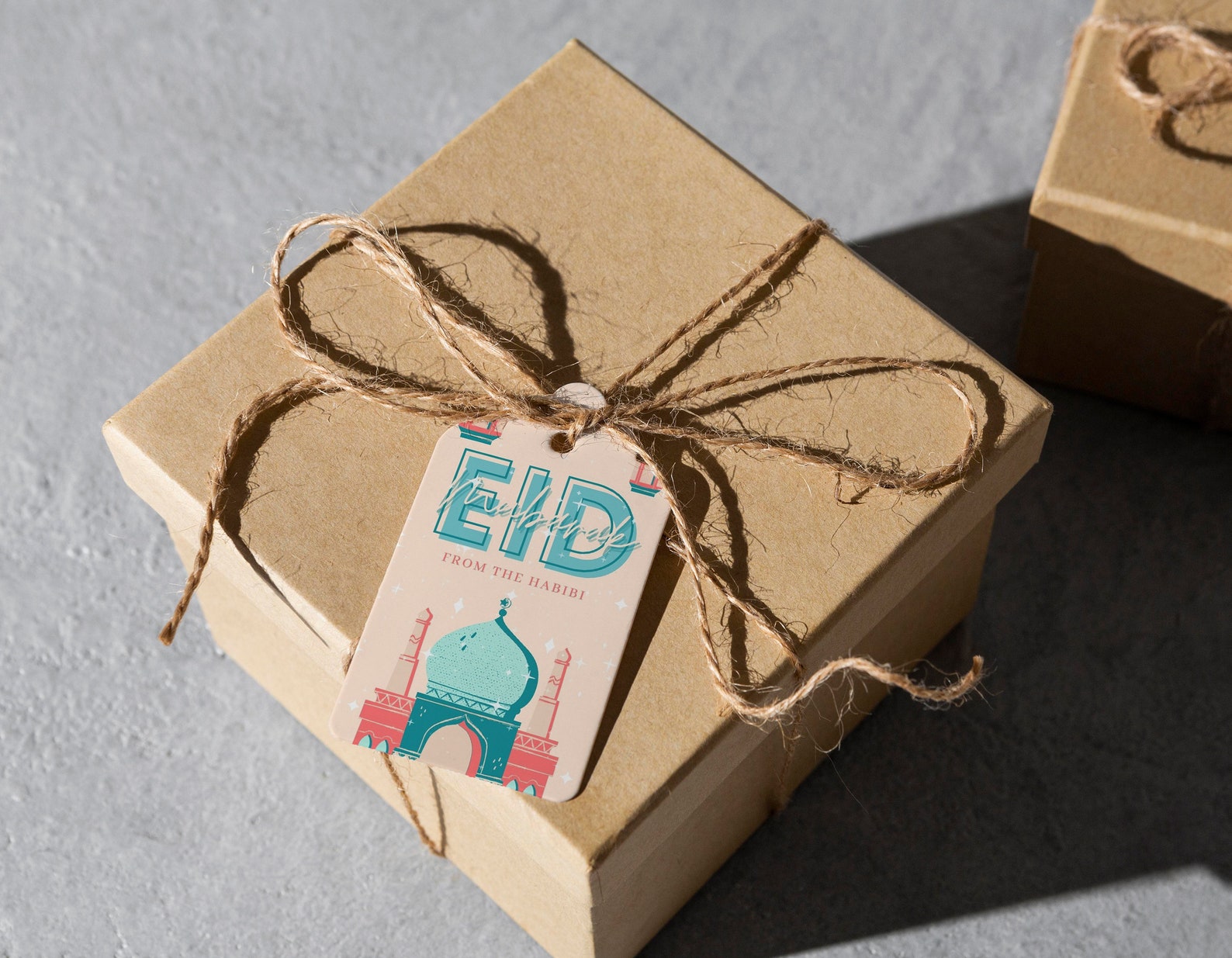 Eid Mubarak Tags, Eid Gift Tags, Modern Aesthetic Eid Mubarak Tags ...