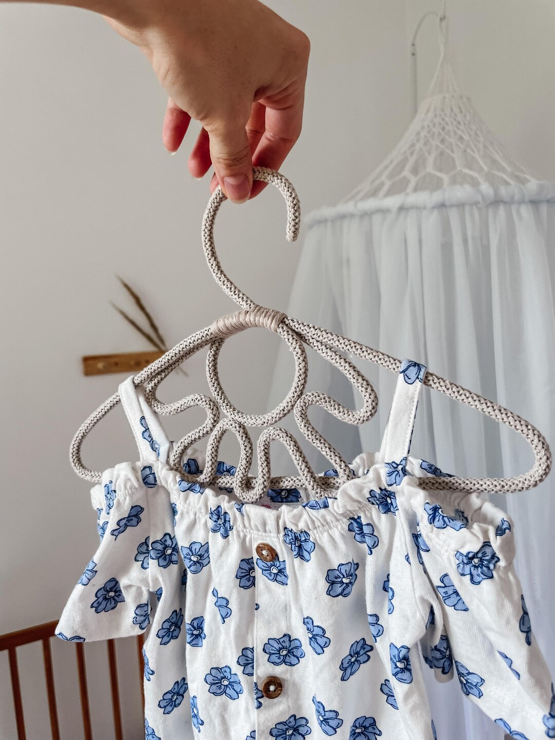 Personalized Hangers for Clothing Rack. Coat Hanger Baby Clothes Storage. Decorative Clothes ...