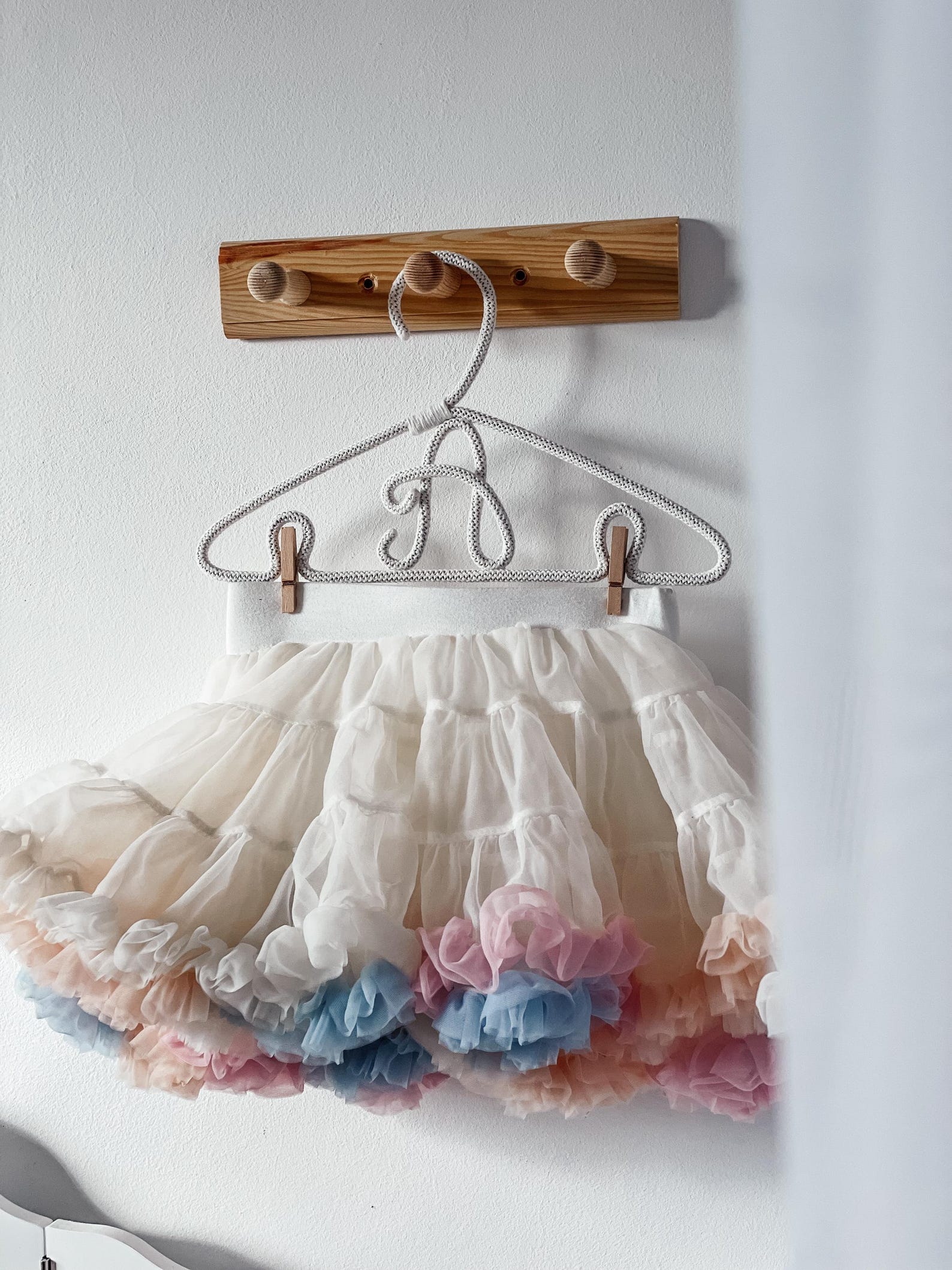 Personalized Baby Clothes Custom Hangers for Montessori Wardrobe ...